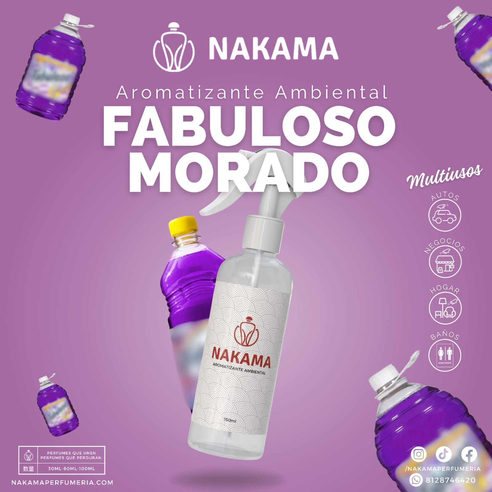 AA097 FABULOSO MORADO – Nakama Perfumería